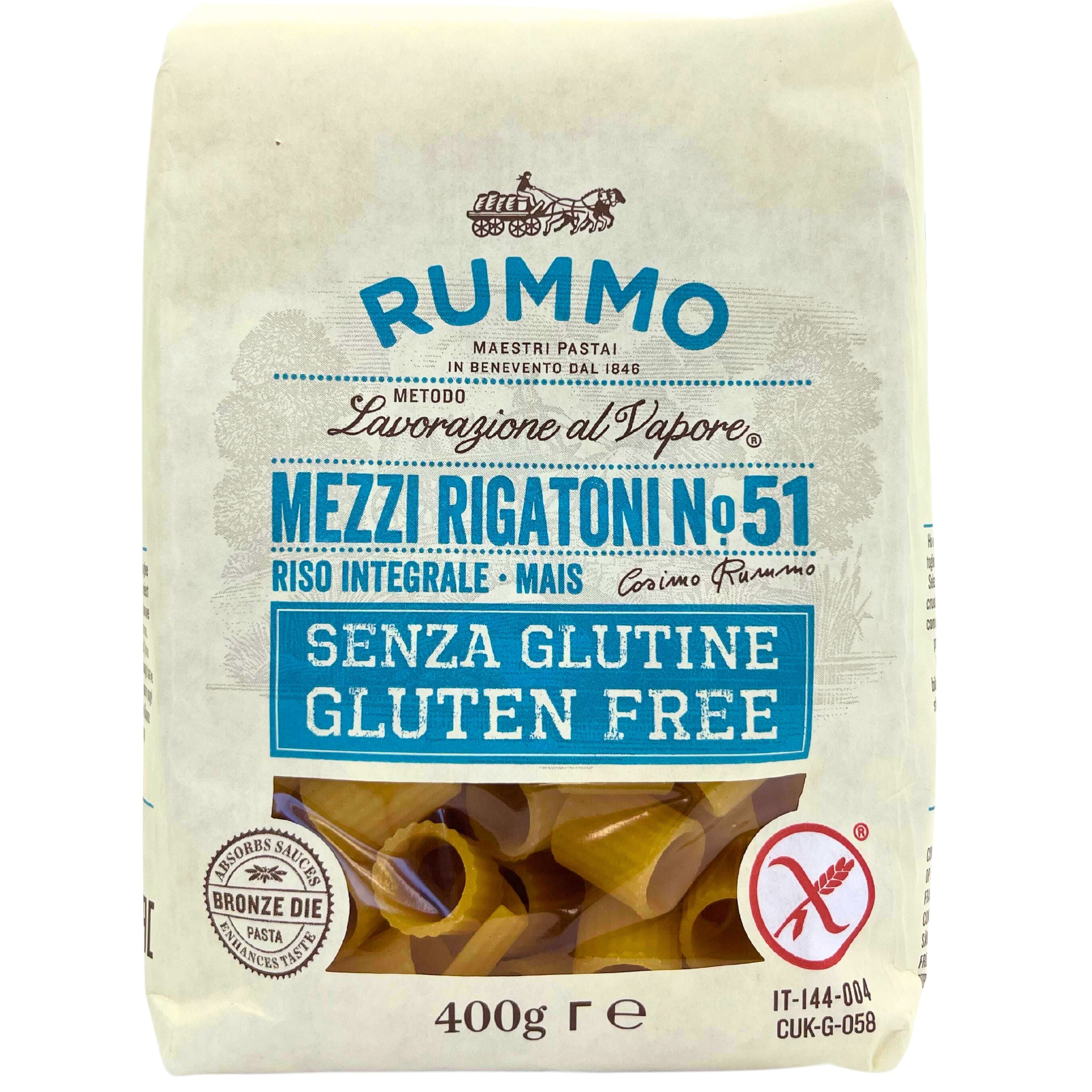 Gluten Free Mezzi Rigatoni 'Rummo' 400g – Taste Greece